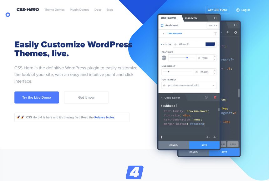 CSS Hero - Visual CSS Style Editor Plugin for WordPress